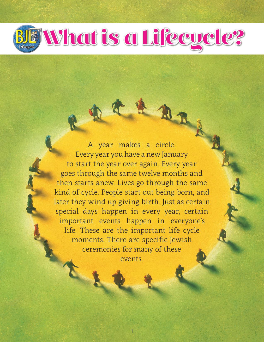 Building Jewish Life: What is a Lifecycle – Torah Aura Productions