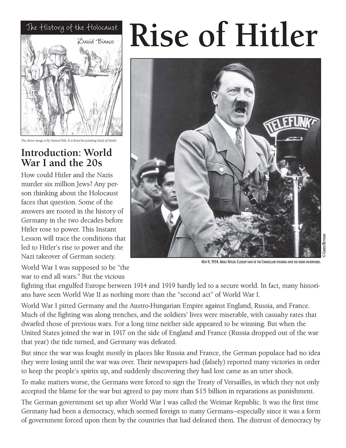 History of the Holocaust: Rise of Hitler – Torah Aura Productions